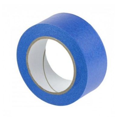 BLUE LOW TACK MASKING TAPE 48MM X 50MT - Building Equipment Supplies