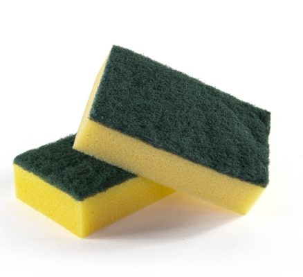 SPONGE SCOURER PACK OF 10 LARGE – Building Equipment Supplies